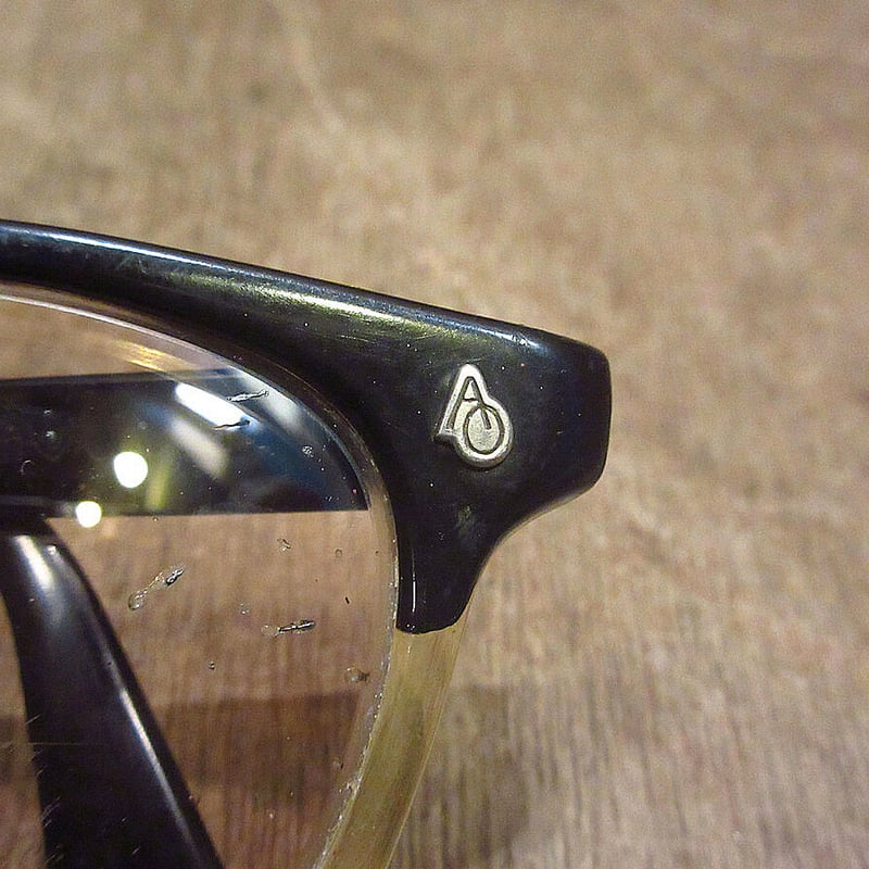 ビンテージ60's○American Opticalウェリントンブロー眼鏡 ビンテージ60's○American Opticalウェリントンブロー眼鏡