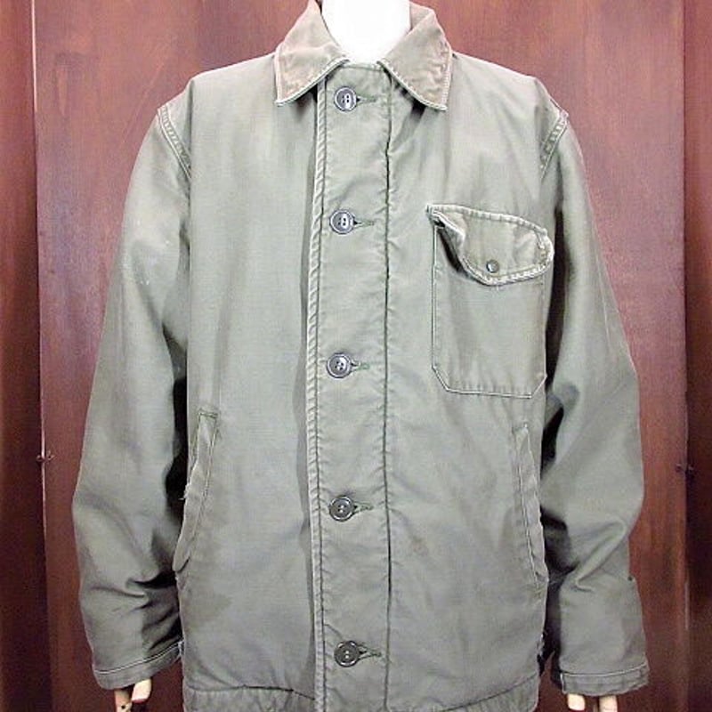 ビンテージ60's○U.S.NAVY 初期型 A-2デッキジャケット M ビンテージ60's○U.S.NAVY 初期型 A-2デッキジャケット M