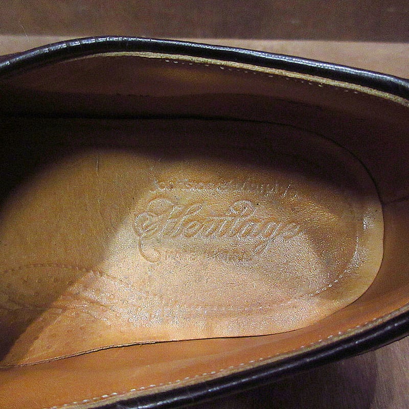 ビンテージ○Johnston & Murphy Heritageレザーウイングチップ ビンテージ○Johnston & Murphy Heritageレザーウイングチップ