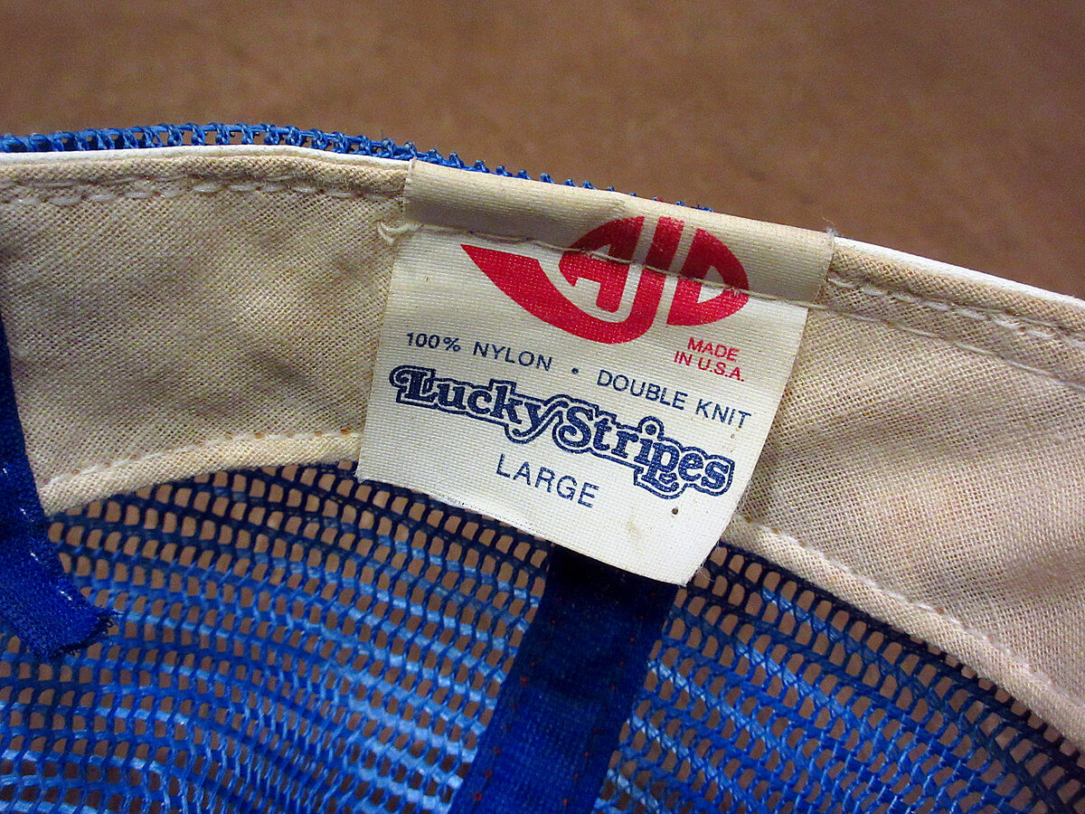 ビンテージ70's80's○Lucky Stripes トリコロールメッシュ ビンテージ70's80's○Lucky Stripes トリコロールメッシュ