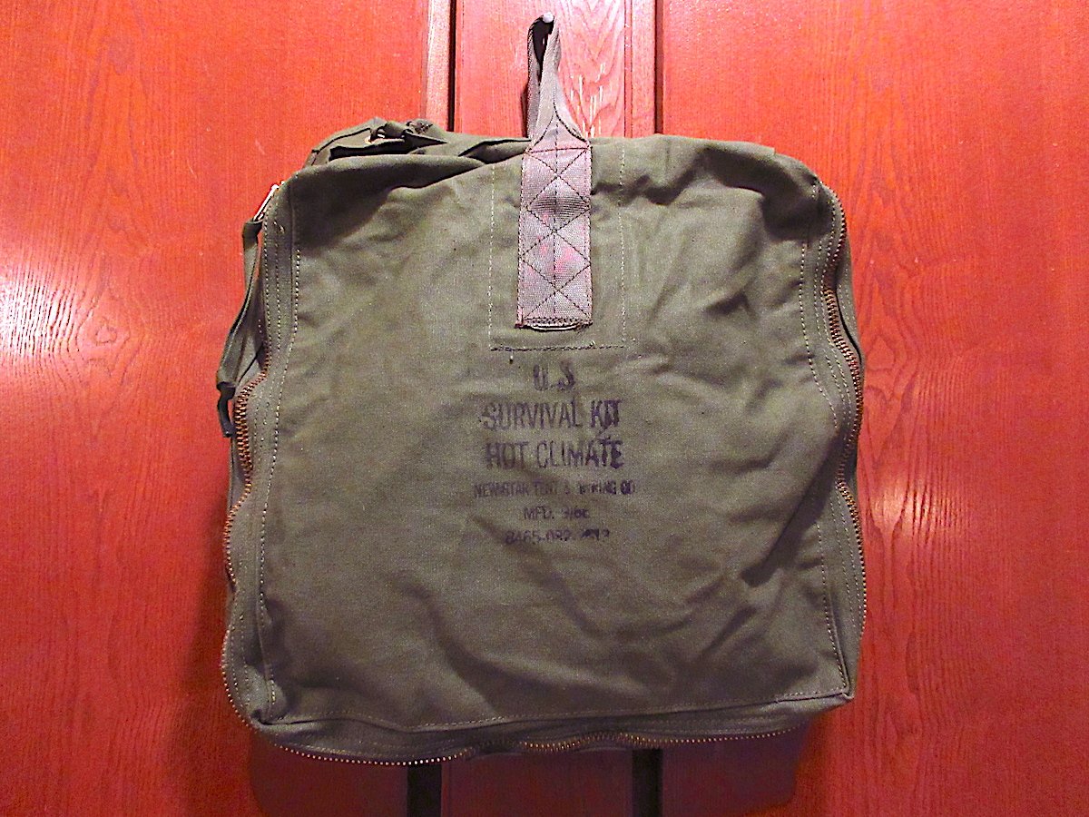ビンテージ60's○DEADSTOCK? U.S.ARMYサバイバルキットバッグ ビンテージ60's○DEADSTOCK? U.S.ARMYサバイバルキットバッグ