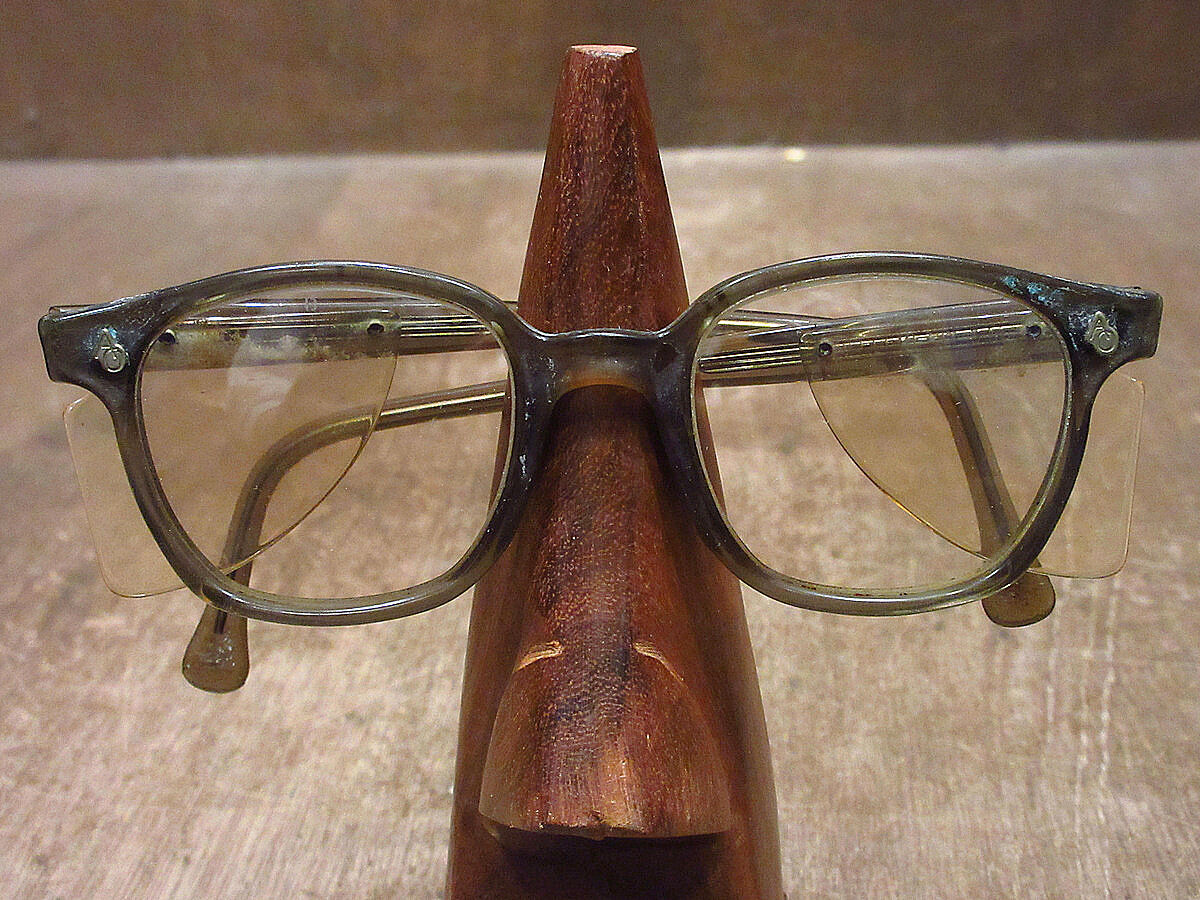 ビンテージ60's○American Optical FLEXI FITサイドガード付き ビンテージ60's○American Optical FLEXI FITサイドガード付き