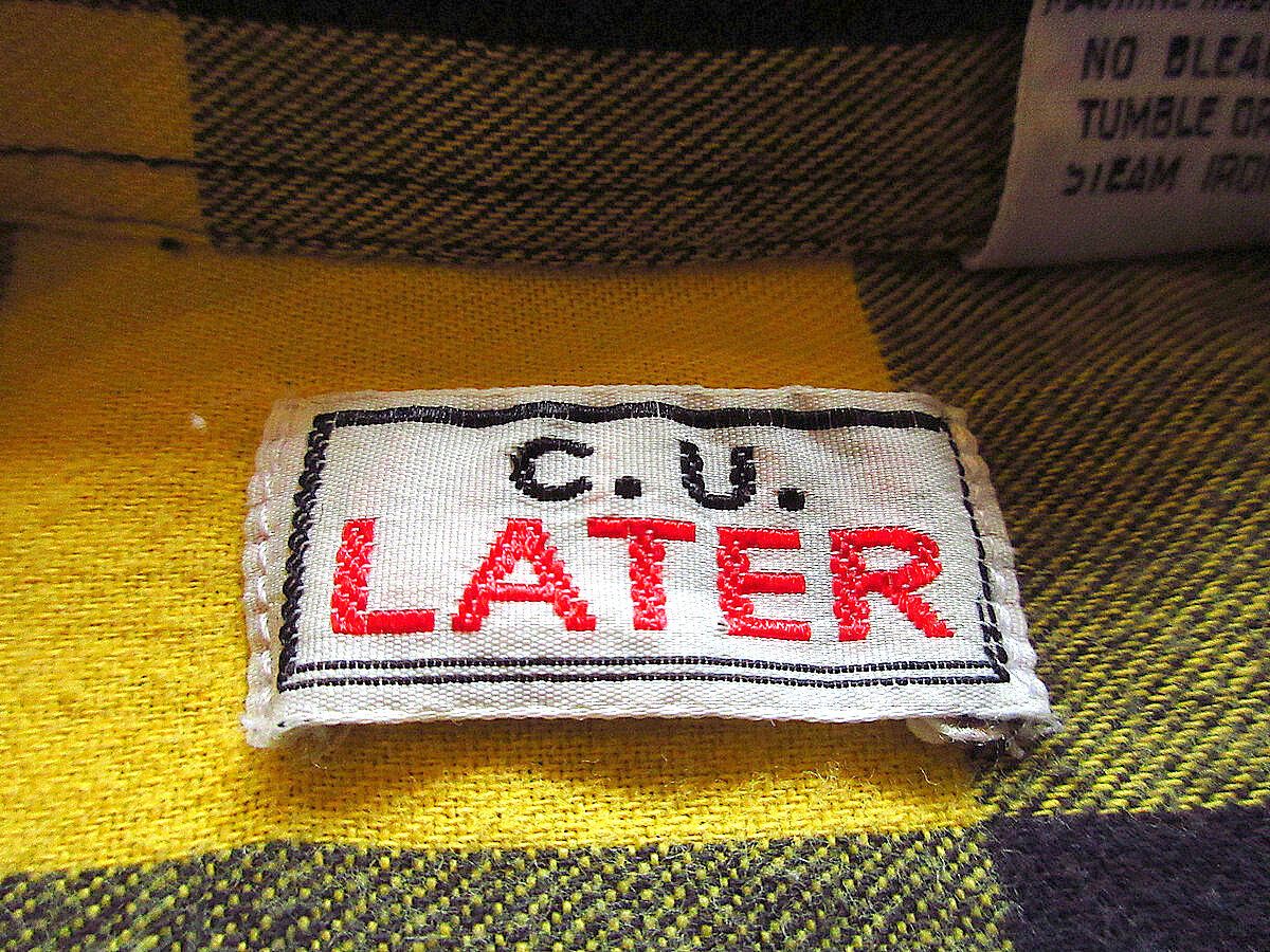 ビンテージ80’s C.U. LATERバッファローチェックコットンネルシャツ黄×黒size ...
