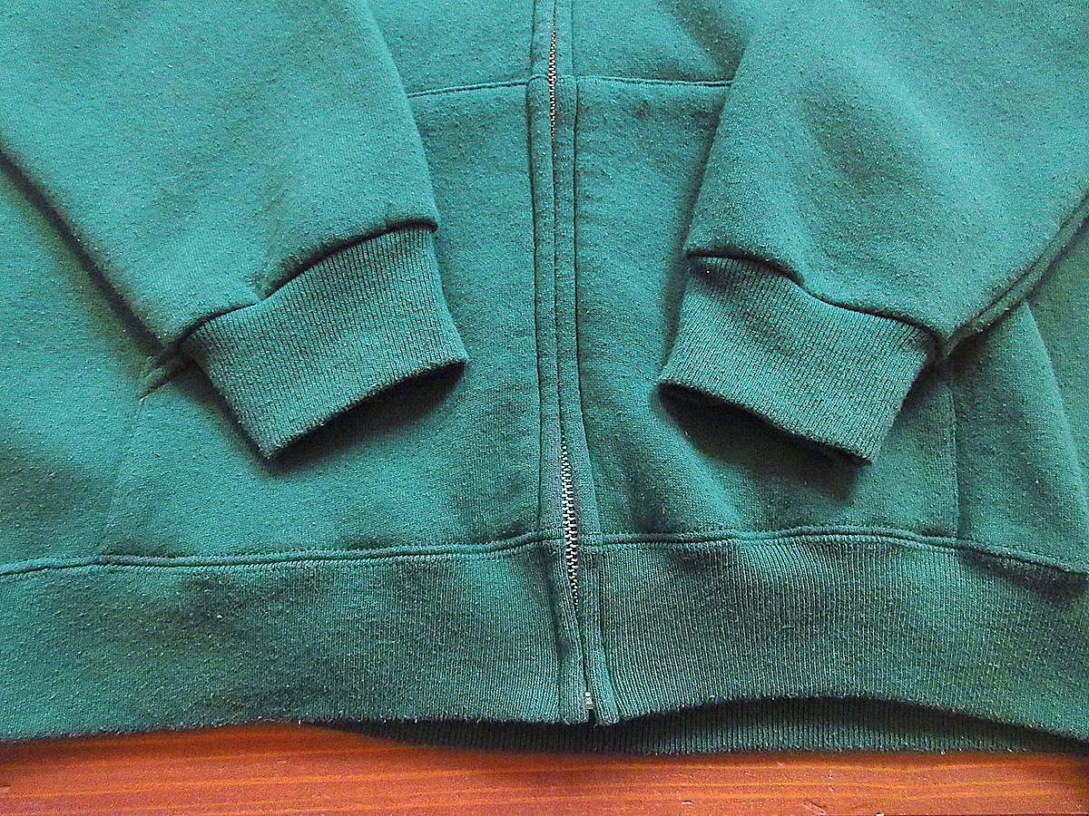 ビンテージ90's○Leeスウェットジップアップパーカ緑size XL ビンテージ90's○Leeスウェットジップアップパーカ緑size XL