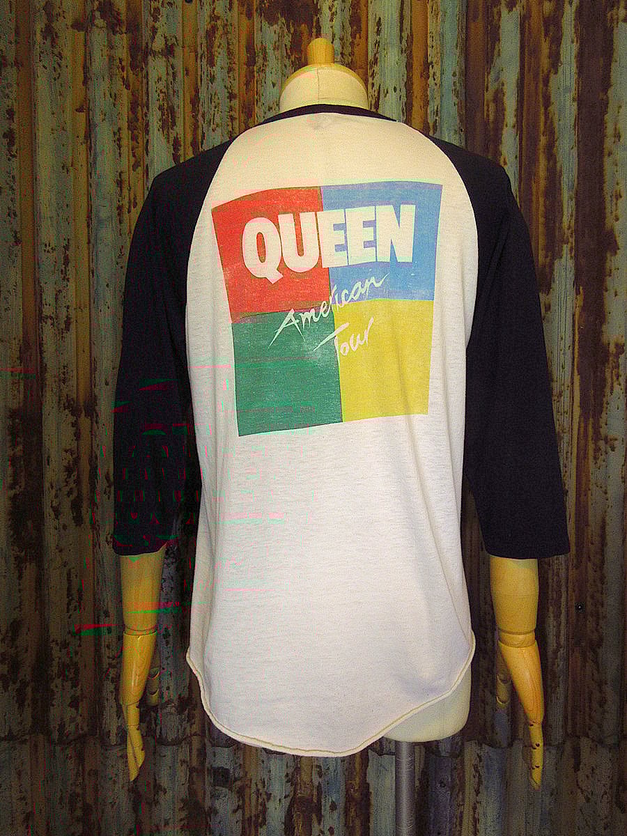 ビンテージ80's○QUEENアメリカツアーラグランTシャツsize L ビンテージ80's○QUEENアメリカツアーラグランTシャツsize L