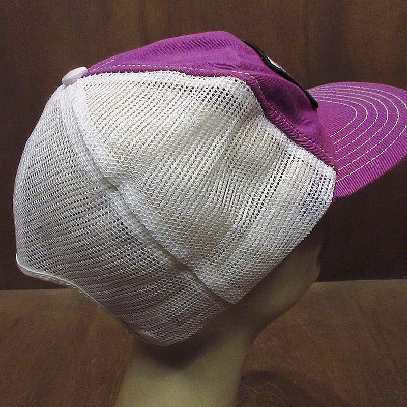 ビンテージ80's○Hoosierワッペン付きスナップバックメッシュ ビンテージ80's○Hoosierワッペン付きスナップバックメッシュ