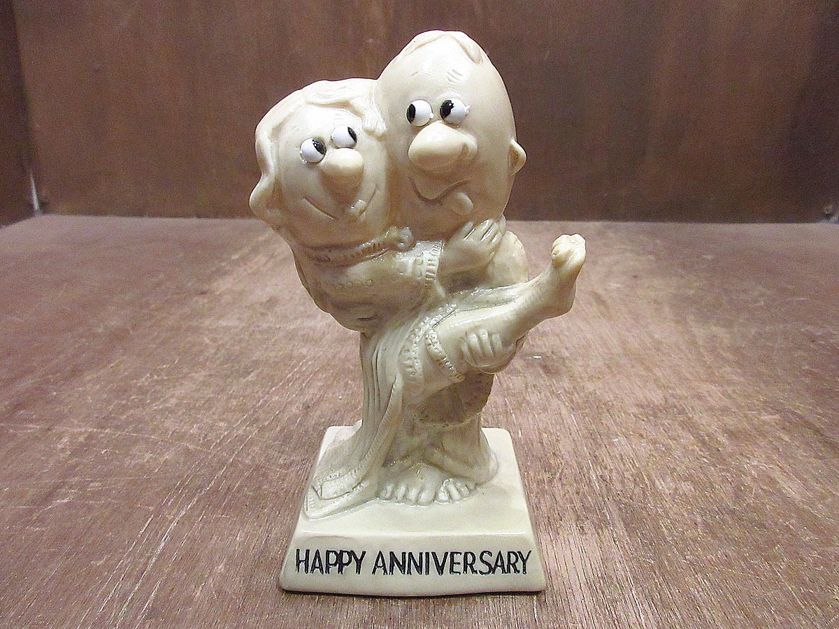 ビンテージ70's○「HAPPY ANNIVERSARY」メッセージドール ビンテージ70's○「HAPPY ANNIVERSARY」メッセージドール
