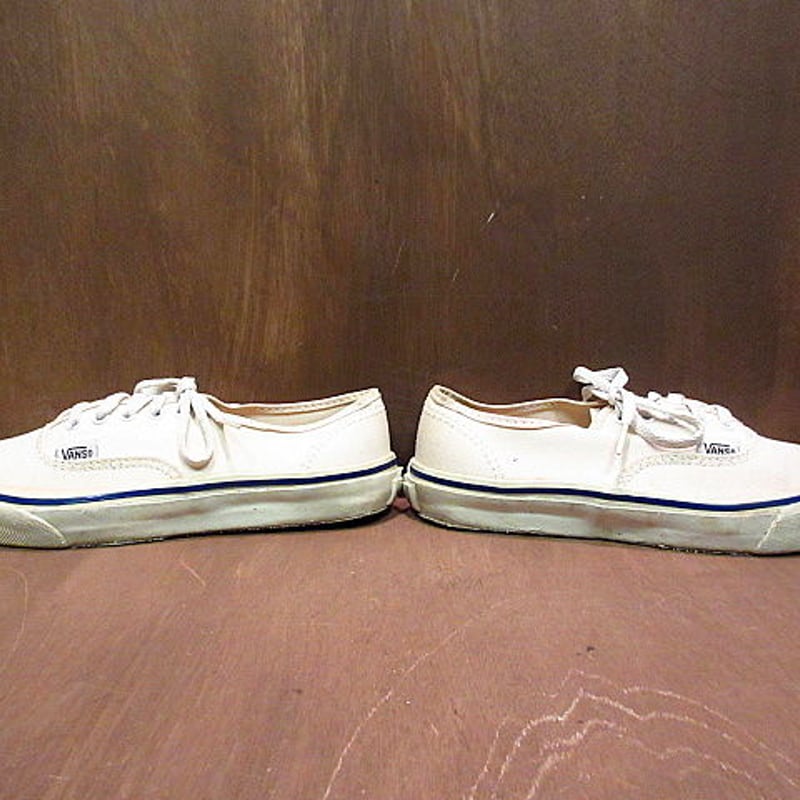 ビンテージ90's○MADE IN U.S.A. VANSオーセンティック生成り ビンテージ90's○MADE IN U.S.A. VANSオーセンティック生成り