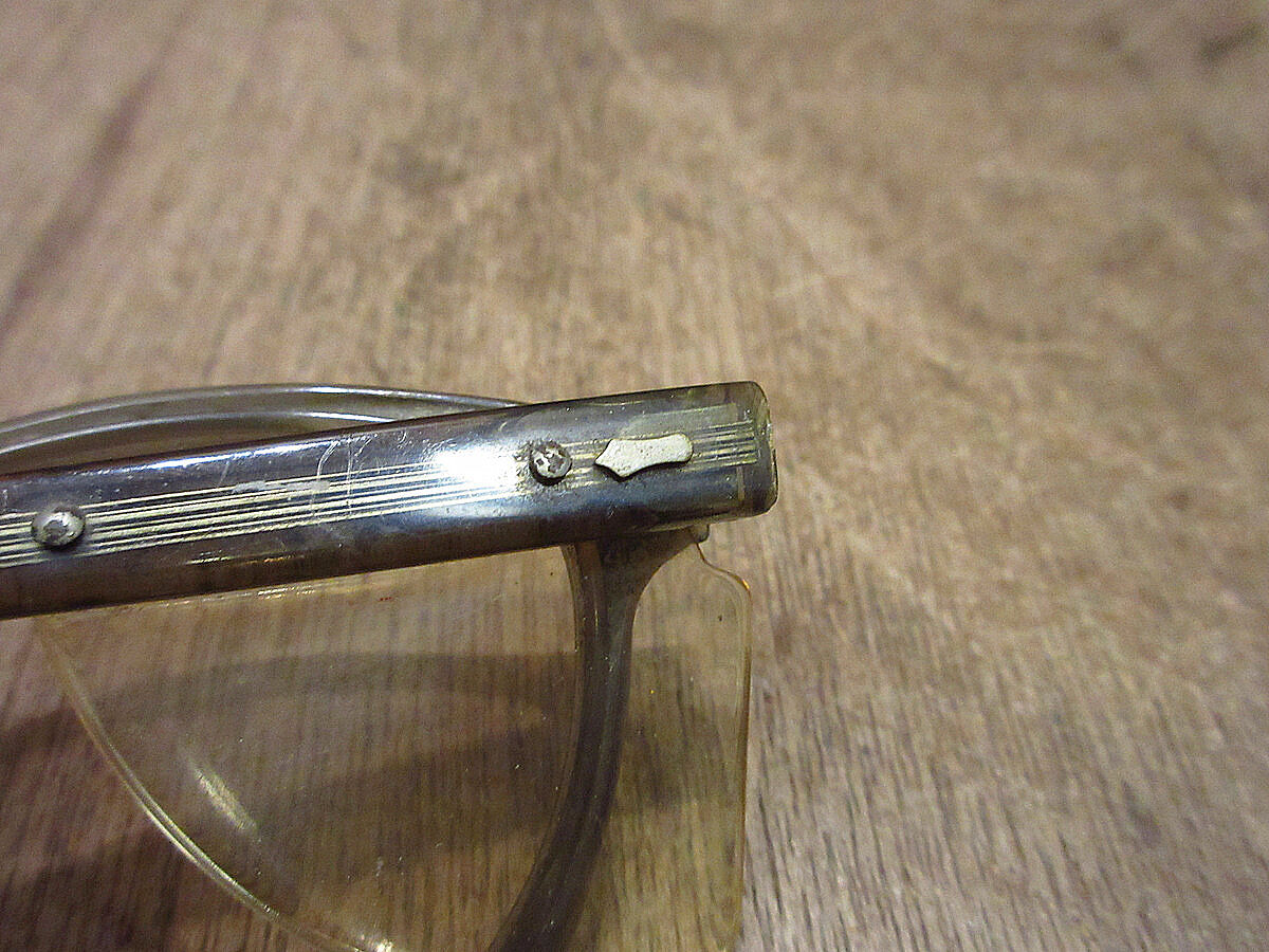 ビンテージ60's○American Optical FLEXI FITサイドガード付き ビンテージ60's○American Optical FLEXI FITサイドガード付き