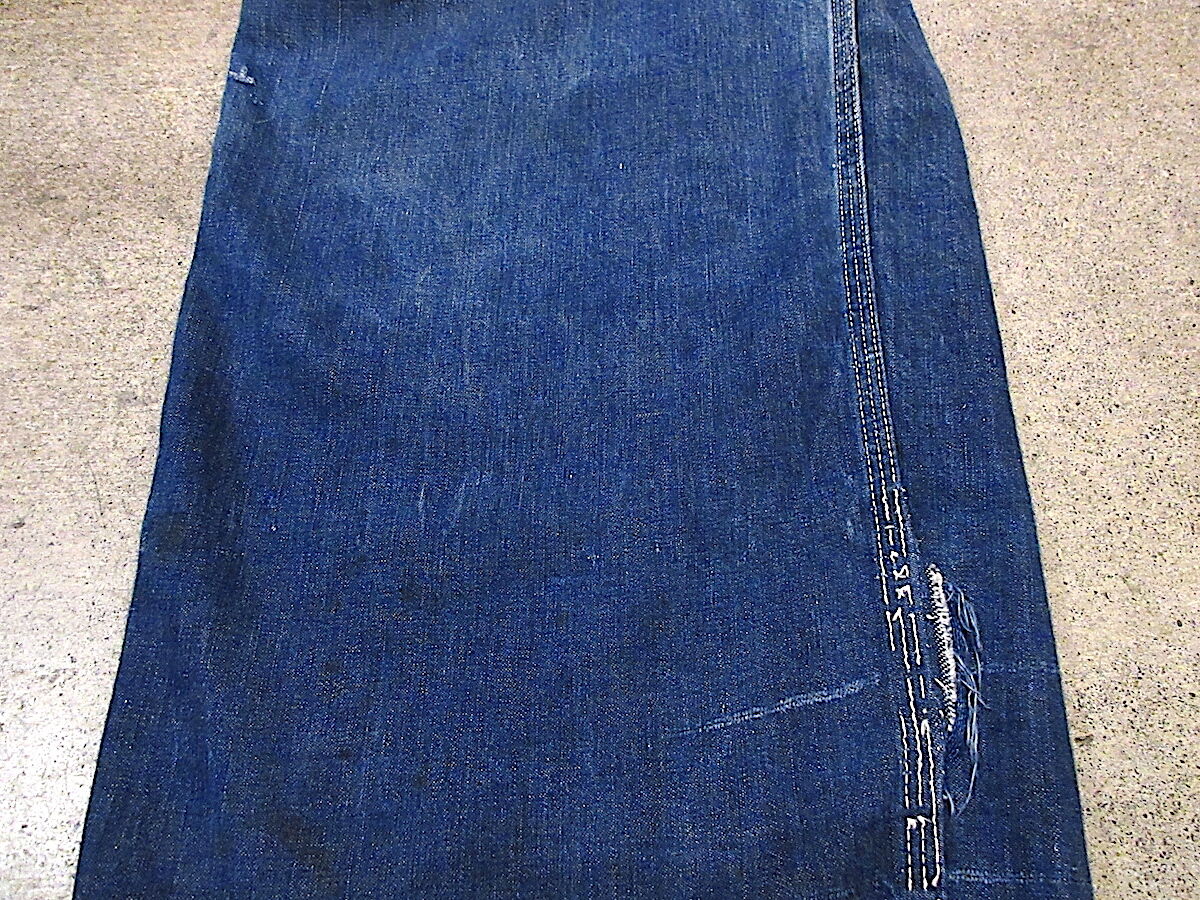 ビンテージ50's○COWDENデニムオーバーオール実寸W108cm ビンテージ50's○COWDENデニムオーバーオール実寸W108cm