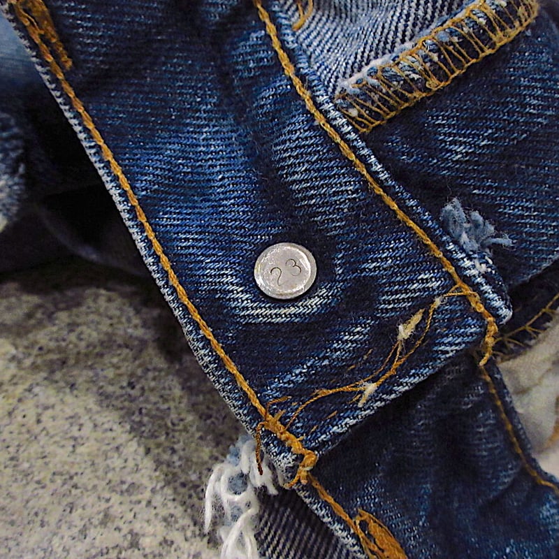 ビンテージ60's70's○Levi's 646 or 684デニムカットオフ ビンテージ60's70's○Levi's 646 or 684デニムカットオフ