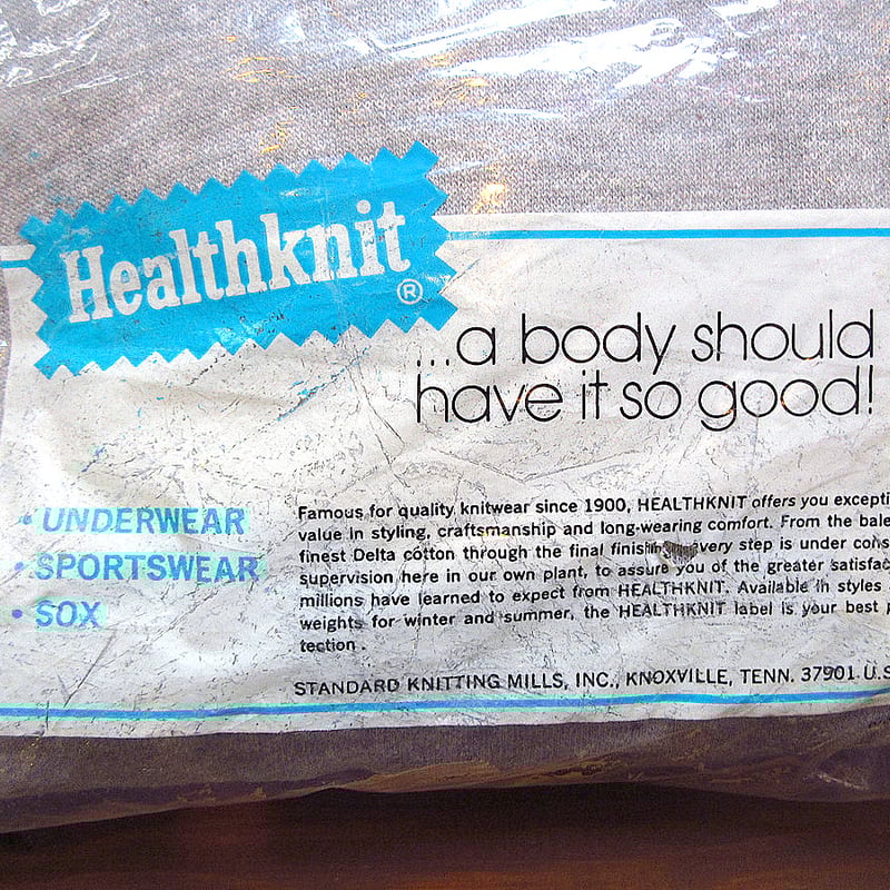 ビンテージ70's80's○DEADSTOCK Healthknitラグランスウェット ビンテージ70's80's○DEADSTOCK Healthknitラグランスウェット