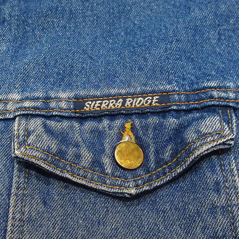 ビンテージ80's90's○SIERRA RIDGEデニムジャケットsize 2XB ビンテージ80's90's○SIERRA RIDGEデニムジャケットsize 2XB