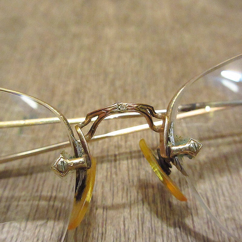 ビンテージ40's○American Optical 1/10 12KGF RIMWAY FU ビンテージ40's○American Optical 1/10 12KGF RIMWAY FU