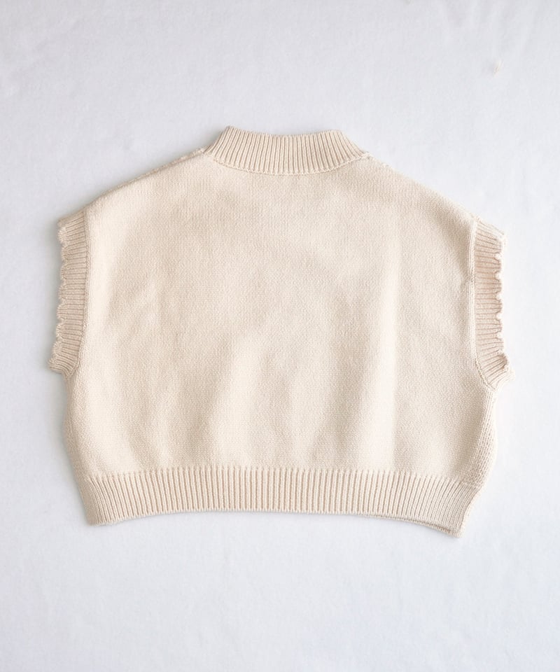 coto cotte スカラップニットベスト 722-477040 | TAKARAYA ON coto cotte スカラップニットベスト 722-477040 | TAKARAYA ON
