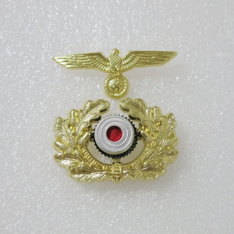ナチスドイツ軍 陸軍将官ワシ&コッカード帽章セット ナチスドイツ軍 陸軍将官ワシ&コッカード帽章セット