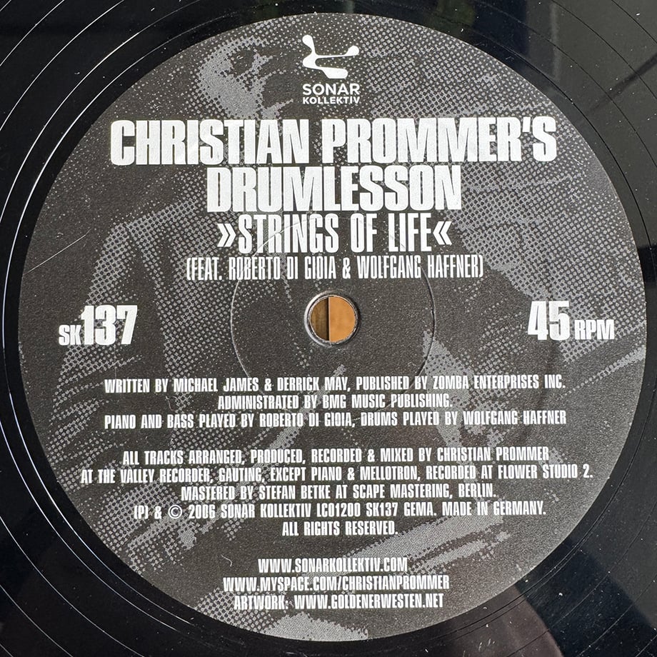 Christian Prommer Drumlesso / Strings Of Life