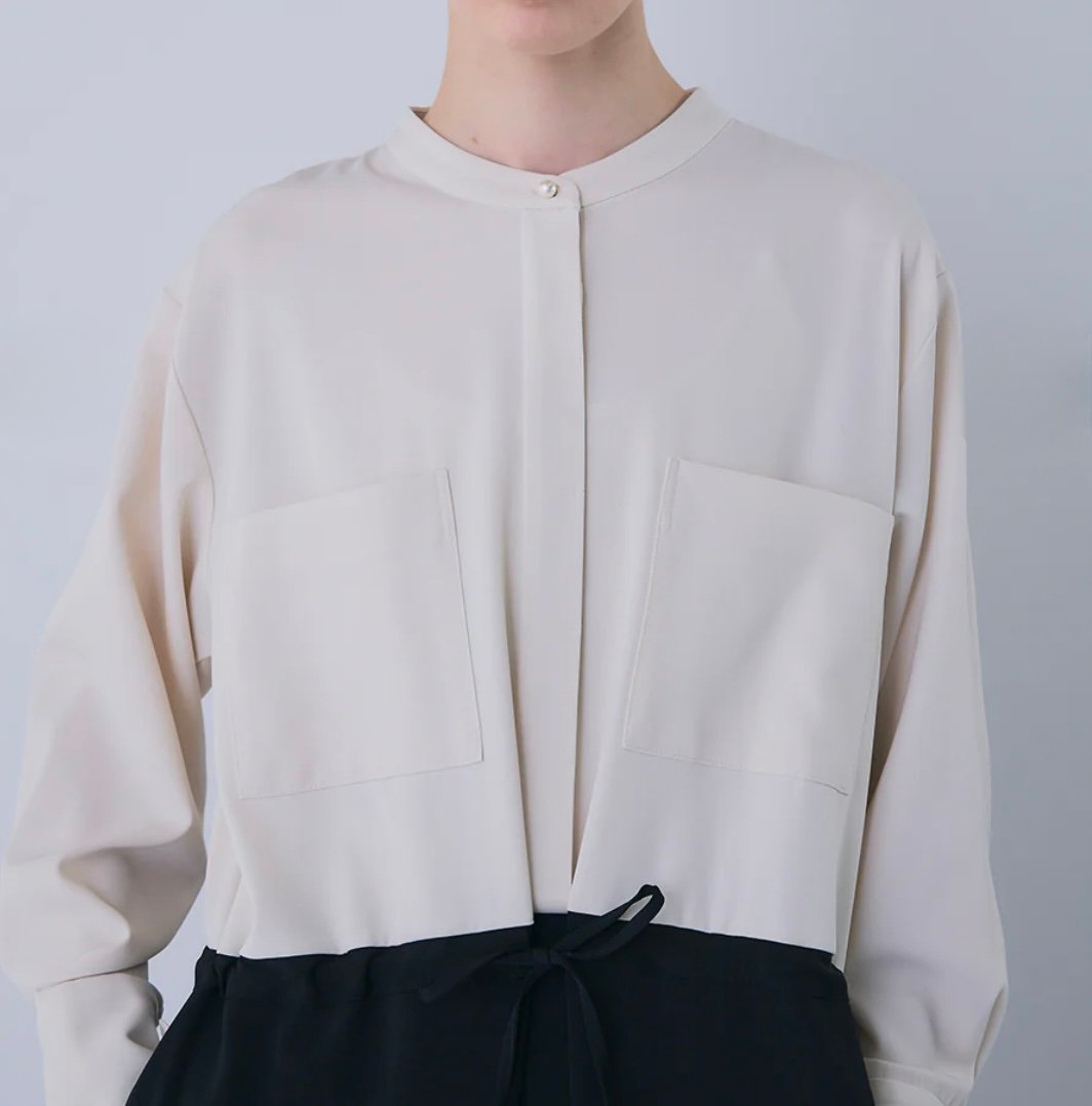 【CHIGNON】 パールロングシャツワンピ | Selectshop shooby dooby