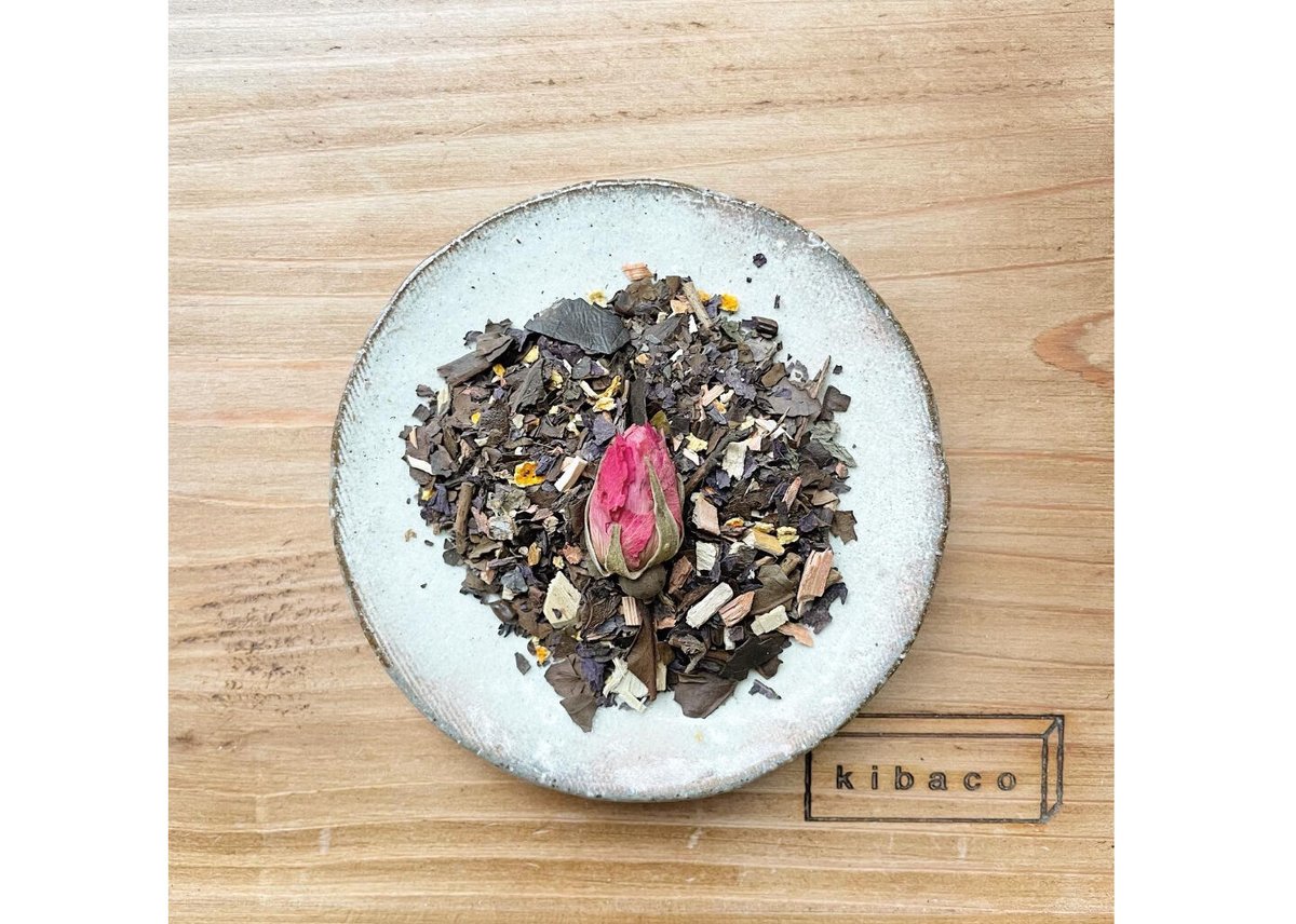漢方茶 【二週漢 リラックスブレンド】リーフ | kibaco tea factory｜漢方茶...