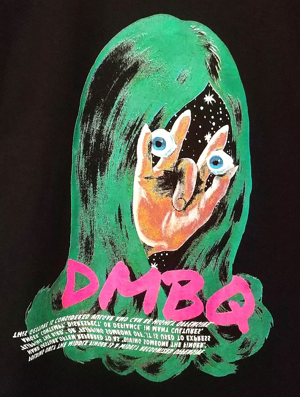 ただかすみ x DMBQ Hand Sign Face T | DMBQ STORE