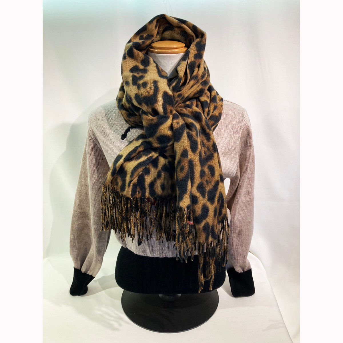 Coffee Leopard Wide Stall 【VJ-ST002】 | savoyclo...