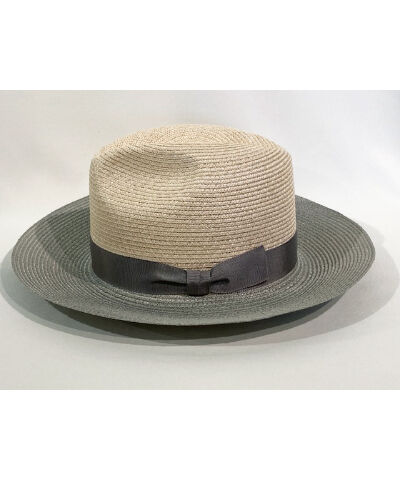 Two Tone Linen Wide Blade Hat（Edo Hat）【EDHT-581...