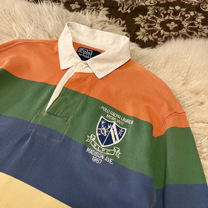 90s “polo by Ralph Lauren ”rugby shirt 】 | Sk 90s “polo by Ralph Lauren ”rugby shirt 】 | Sk
