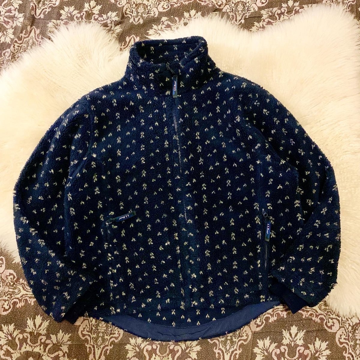 L.L.Bean" full pattern fleece jacket 】 | Ske...
