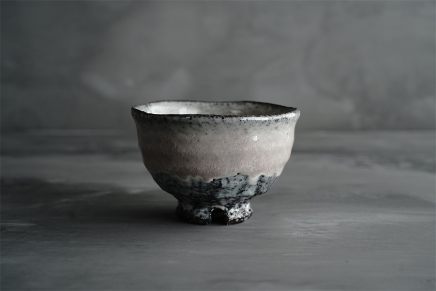 抹茶碗 椀形 ~ 三つ割高台 ・窯変 ~ | 萩焼窯元 國輔窯 抹茶碗 椀形 ~ 三つ割高台 ・窯変 ~ | 萩焼窯元 國輔窯