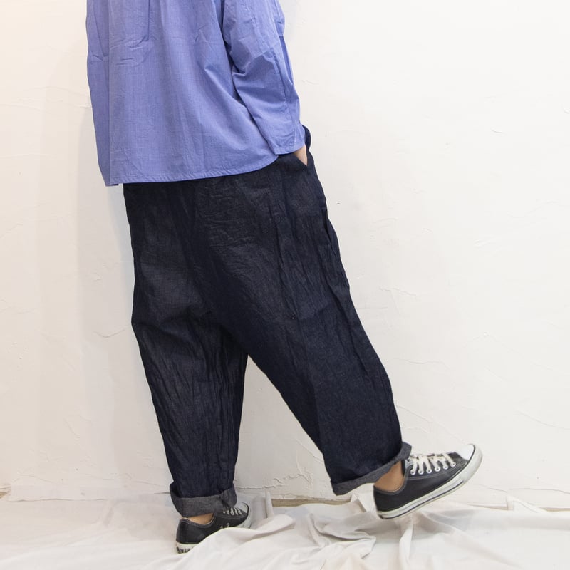 g)グラム g_014D ライトデニムスローパンツ | casual collection g)グラム g_014D ライトデニムスローパンツ | casual collection