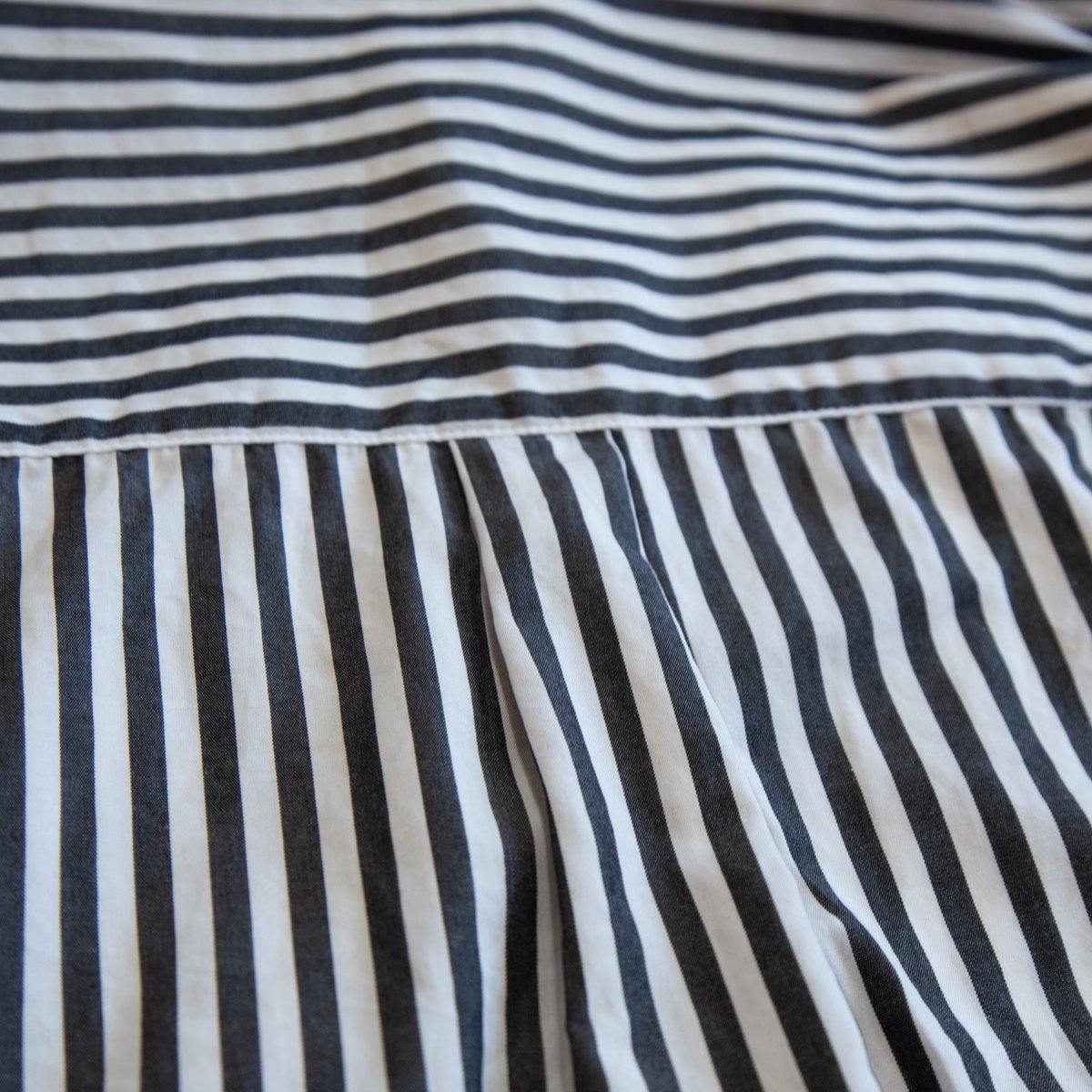 ichi（イチ）250105 ブロードギンガム ストライプ シャツ | casual coll...