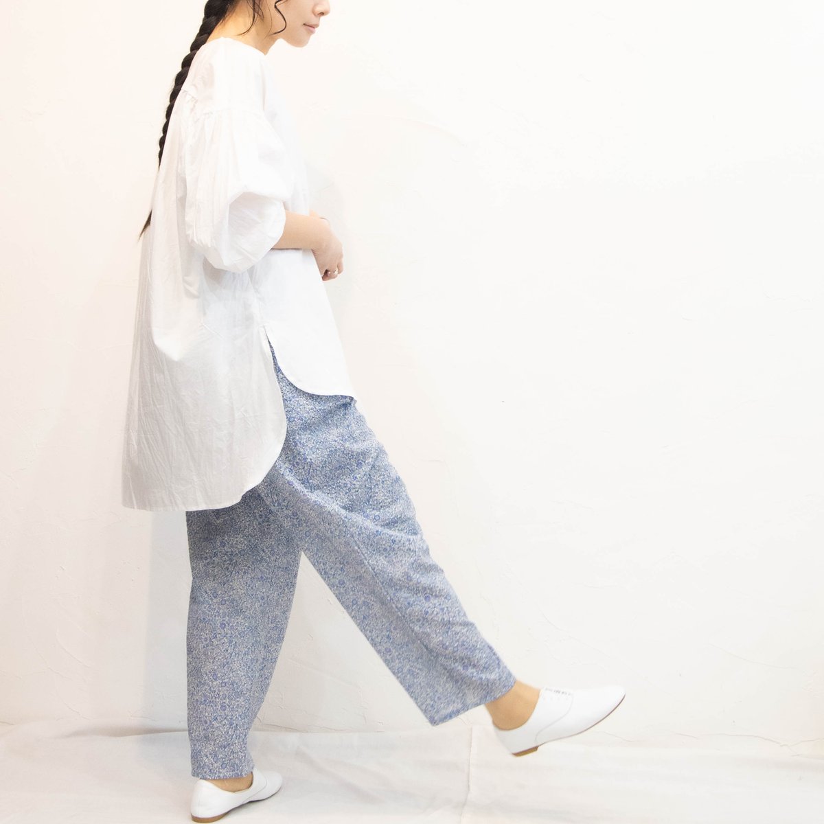 (g)グラム g_605 リバティープリントイージーパンツ | casual collecti...