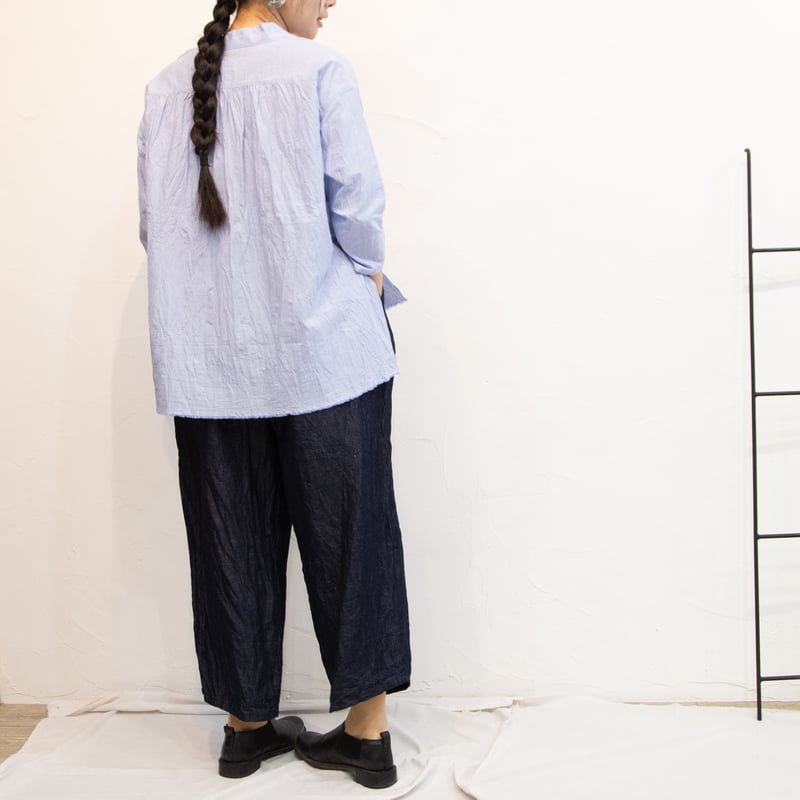 g)グラム g_014D ライトデニムスローパンツ | casual collection g)グラム g_014D ライトデニムスローパンツ | casual collection