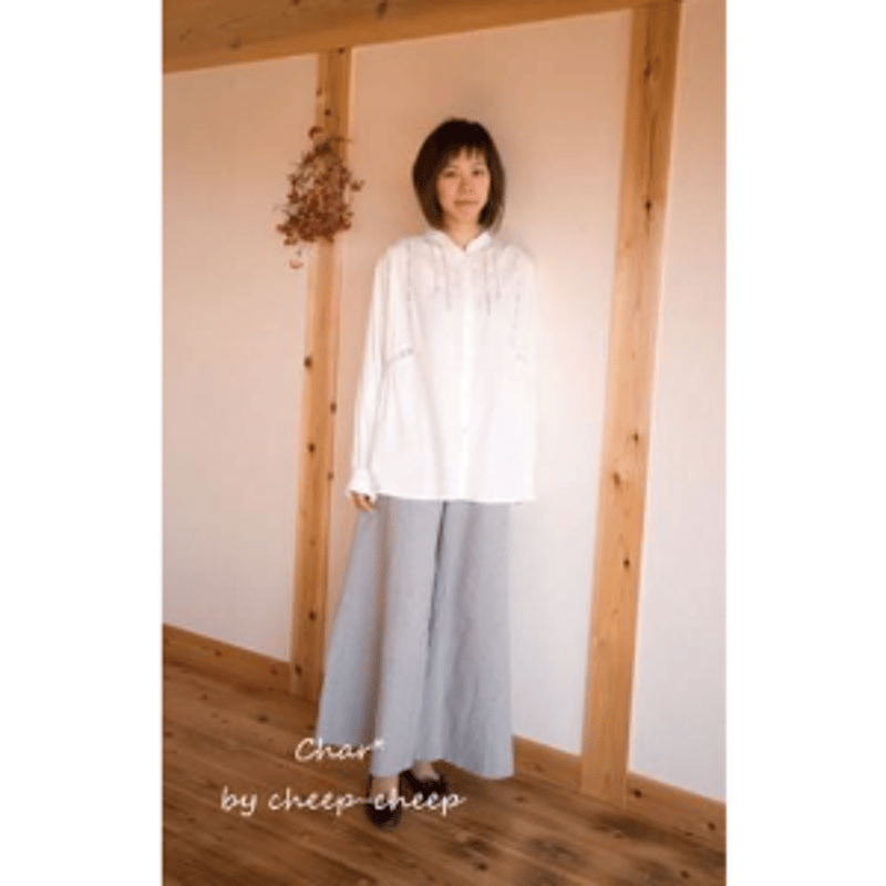 Khadi ドロンワーク刺繍ブラウス | SHOP-CHAR Khadi ドロンワーク刺繍ブラウス | SHOP-CHAR