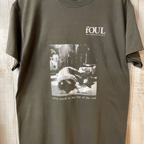 fOUL メインビジュアルTシャツ (オリーヴ) | CINEM＠RT STORE