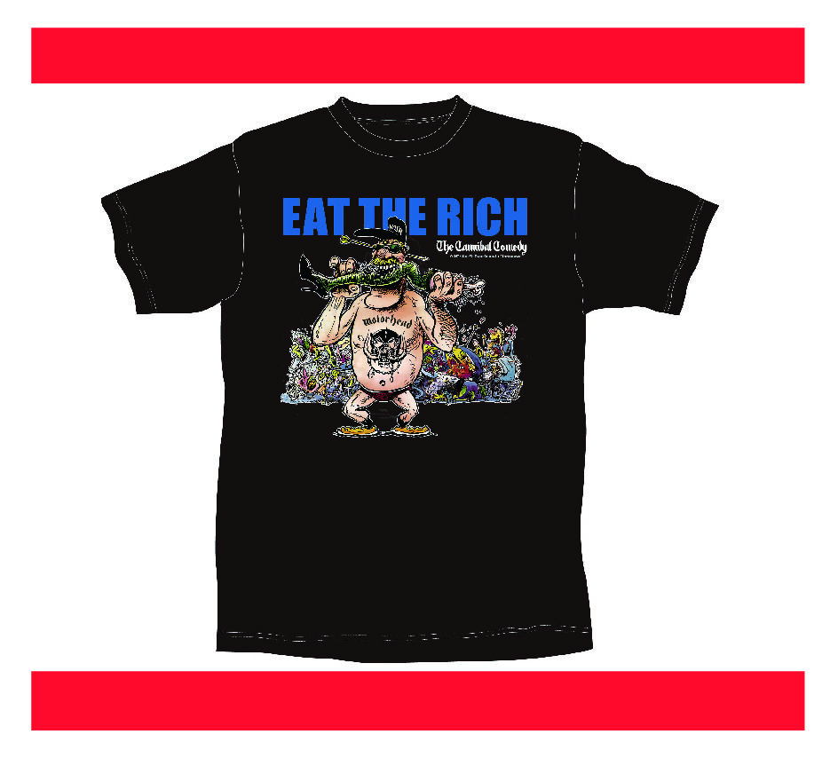 金持を喰いちぎれ 黒カラーTシャツ | CINEM＠RT STORE