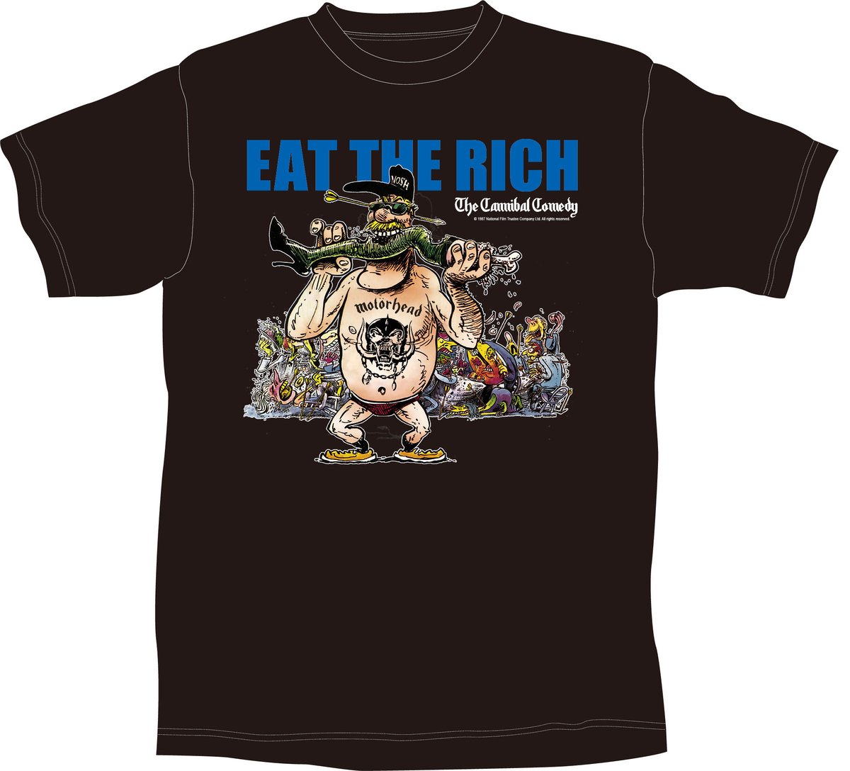 金持を喰いちぎれ 黒カラーTシャツ | CINEM＠RT STORE