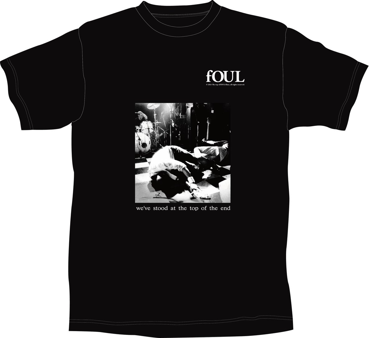 fOUL メインビジュアルTシャツ (ブラック) | CINEM＠RT STORE