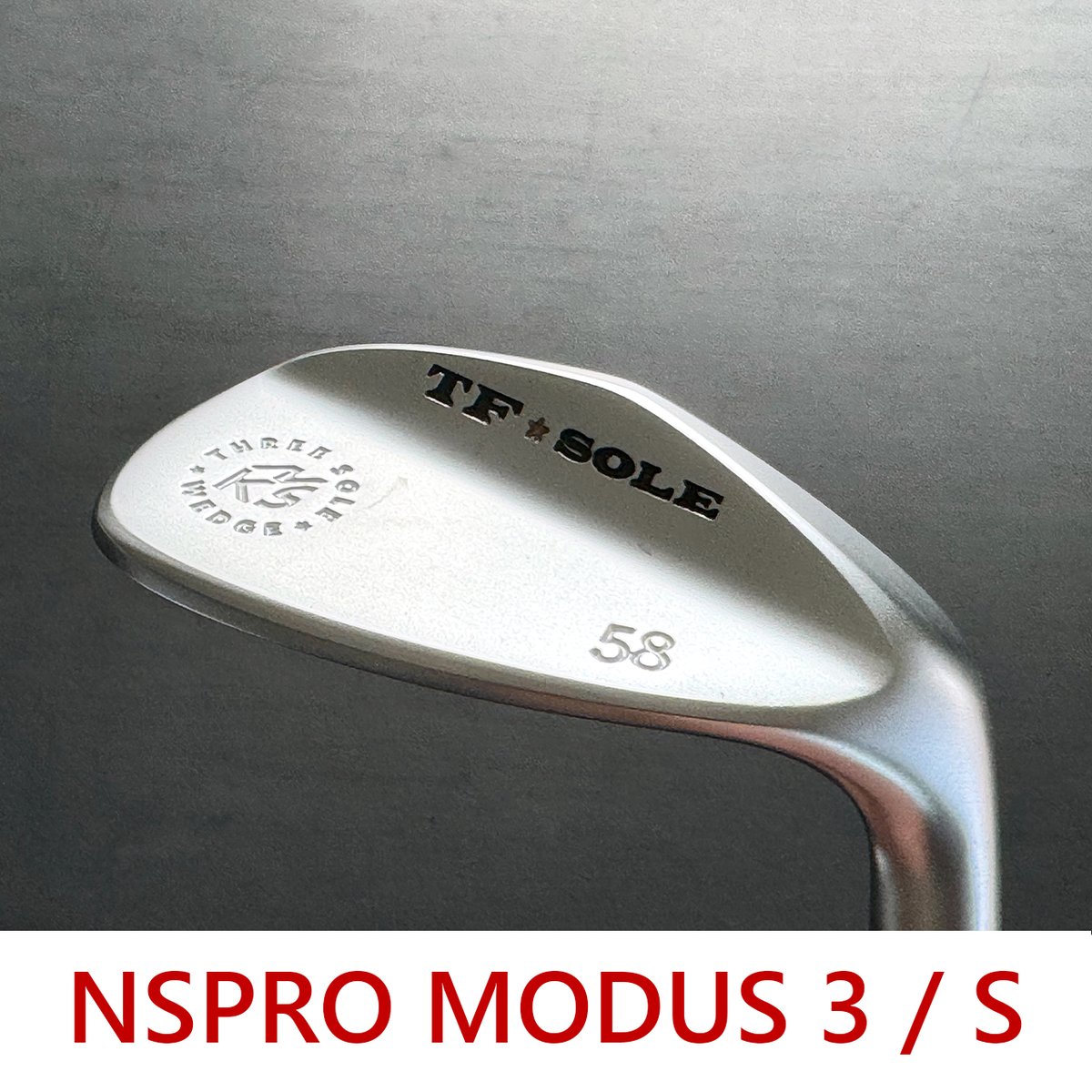 KNSプロト・スリーソールウェッジ「TF(三角)」｜NSPRO MODUS 3 / S | ク...