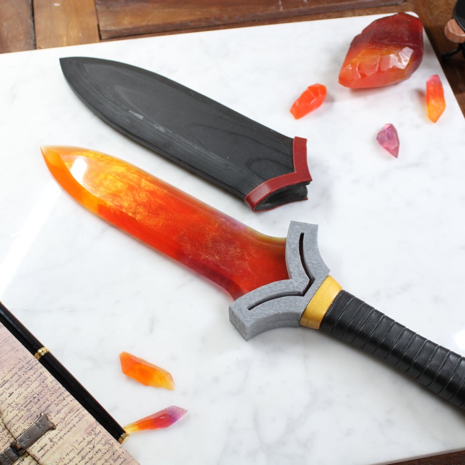 炎の魔剣/Crimson fire magic sword | KADOWAKI