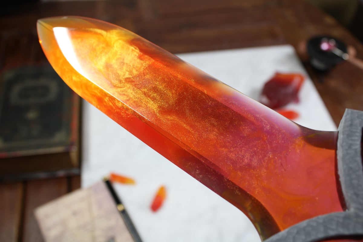 炎の魔剣/Crimson fire magic sword | KADOWAKI