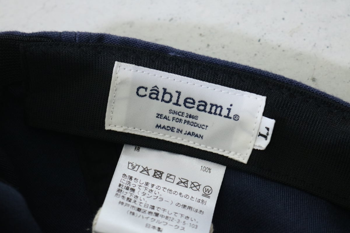cableami / BAKER BACK SATIN SOFT BILL CAP | LIN...