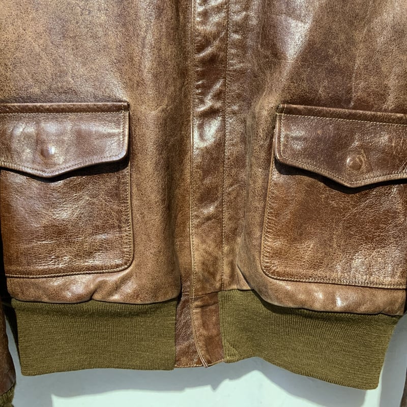 Buzz Ricksons バズリクソンズ A-2 レザージャケット ラフウェア Buzz Ricksons バズリクソンズ A-2 レザージャケット ラフウェア