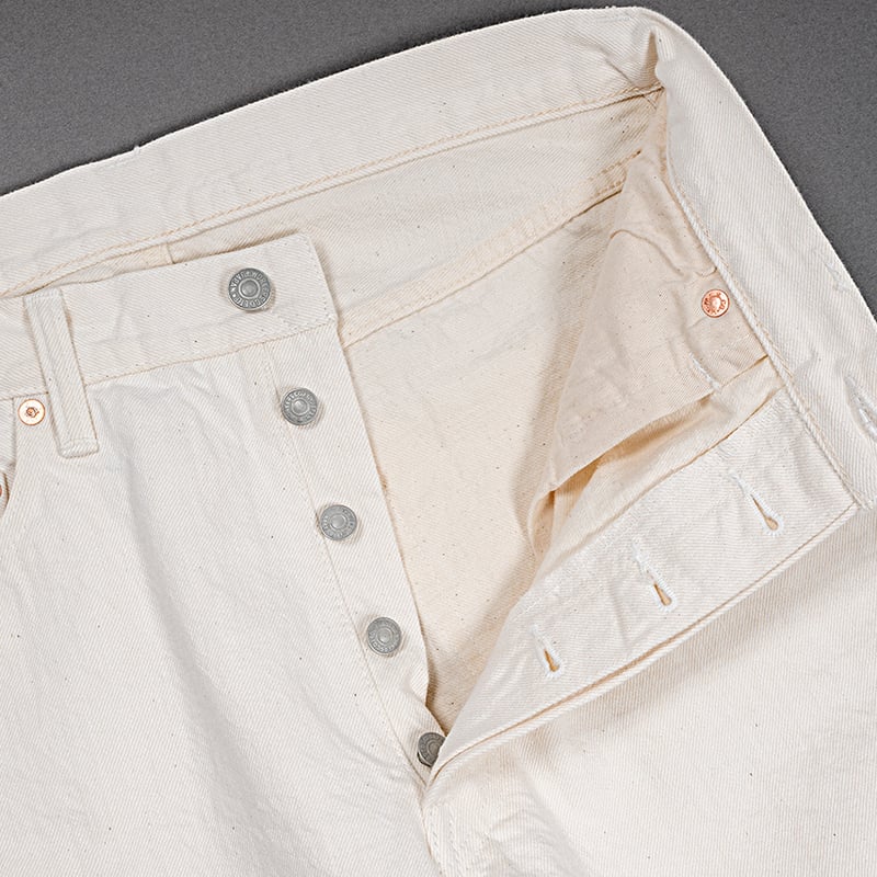 Lot 802, Slim Tapered White, 13.75 oz, White De Lot 802, Slim Tapered White, 13.75 oz, White De