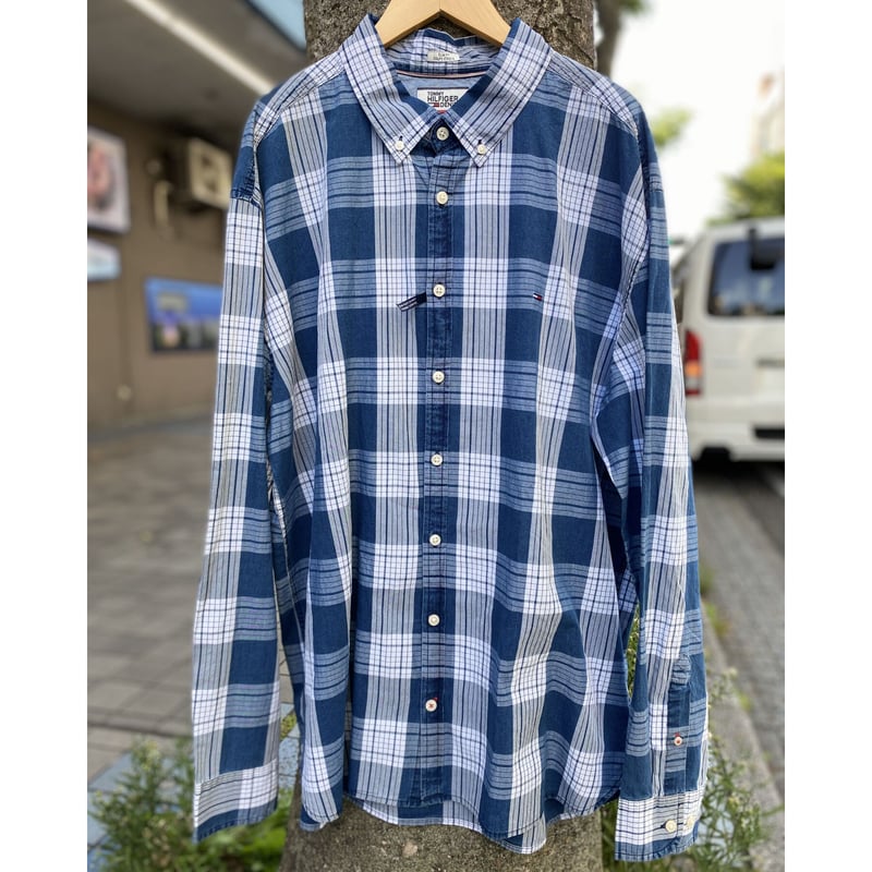 トミーヒルフィガー TOMMY HILFIGER チェック柄 ボタンダウン トミーヒルフィガー TOMMY HILFIGER チェック柄 ボタンダウン