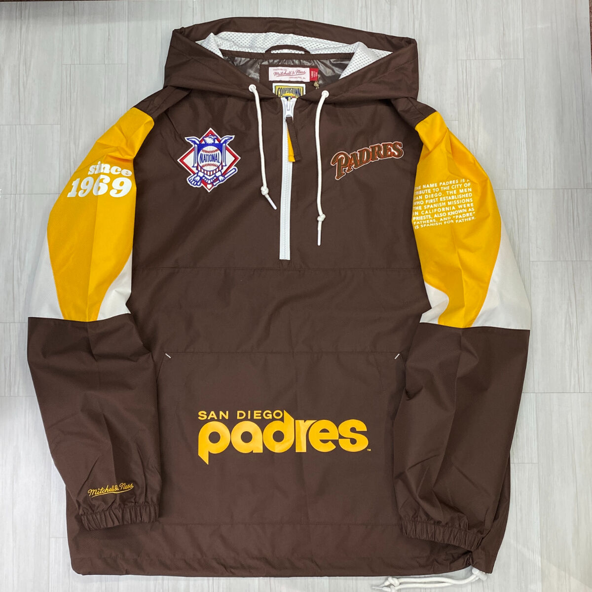 USA限定 Mitchell&Ness MLB サンディエゴ パドレス Team Origin USA限定 Mitchell&Ness MLB サンディエゴ パドレス Team Origin