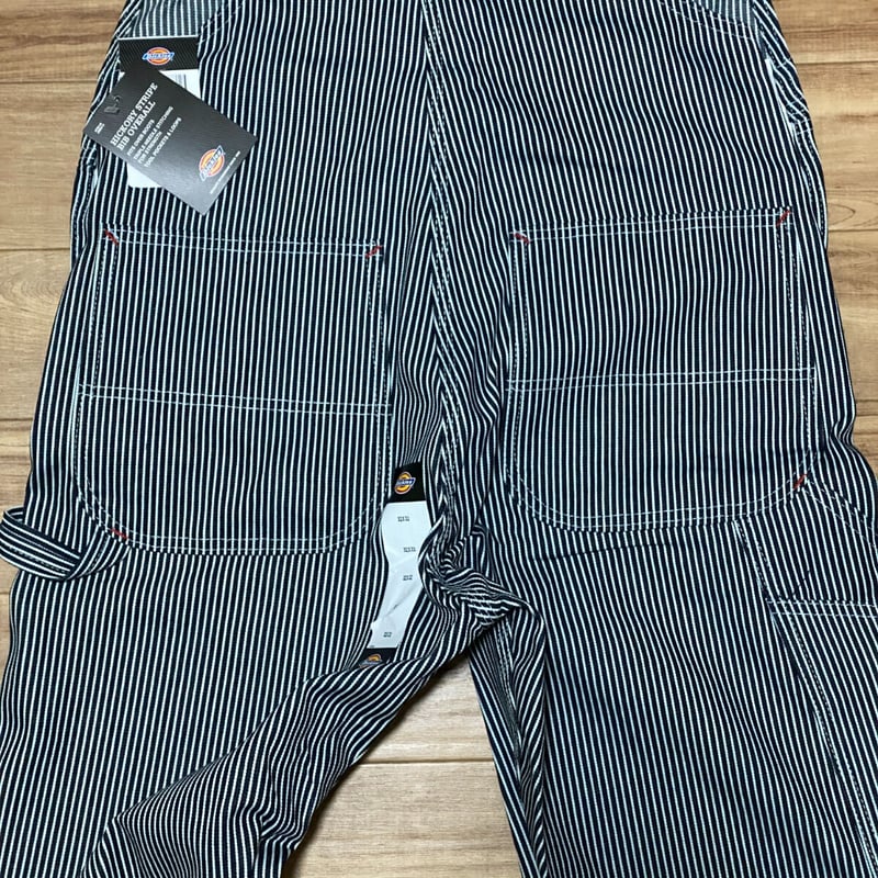 Dickies ディッキーズ Bib Overall オーバーオール ヒッコリー Dickies ディッキーズ Bib Overall オーバーオール ヒッコリー