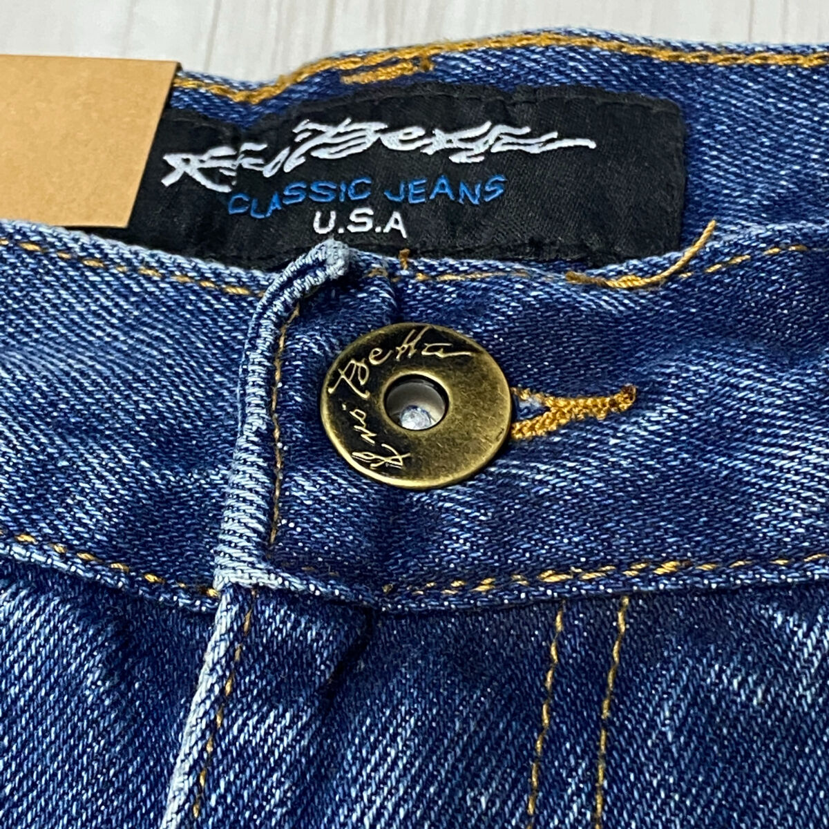 老舗LAブランド KnoBetta ノーベター ウォッシュブルー デニム 老舗LAブランド KnoBetta ノーベター ウォッシュブルー デニム