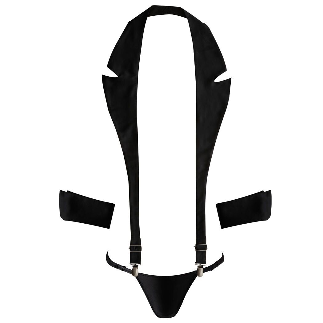 Aubade Boite a Desir Sexy Jacket オーバドゥ 【サスペンダー...