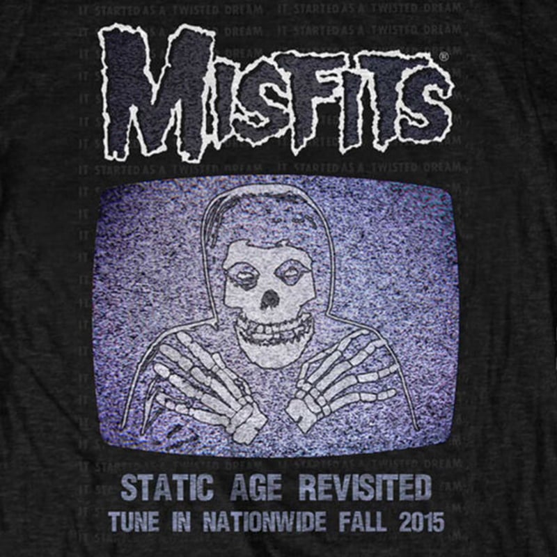 MISFITS 『STATIC AGE REVISITED T-SHIRT』 | TIME F MISFITS 『STATIC AGE REVISITED T-SHIRT』 | TIME F